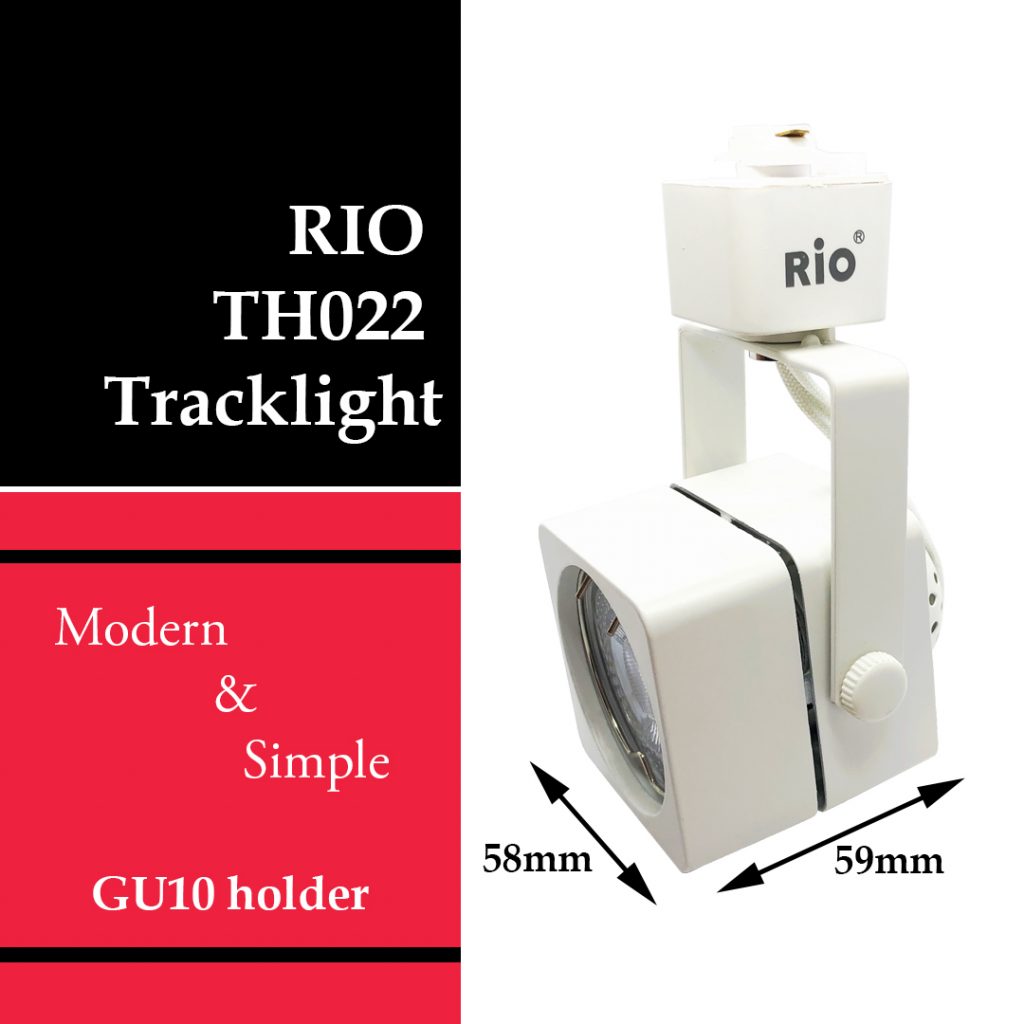 RIO TH022 White GU10 Track light – Chan Huat